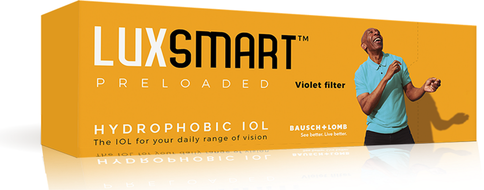 Premium Preloaded Intraocular Lens | LuxSmart™ by Bausch + Lomb